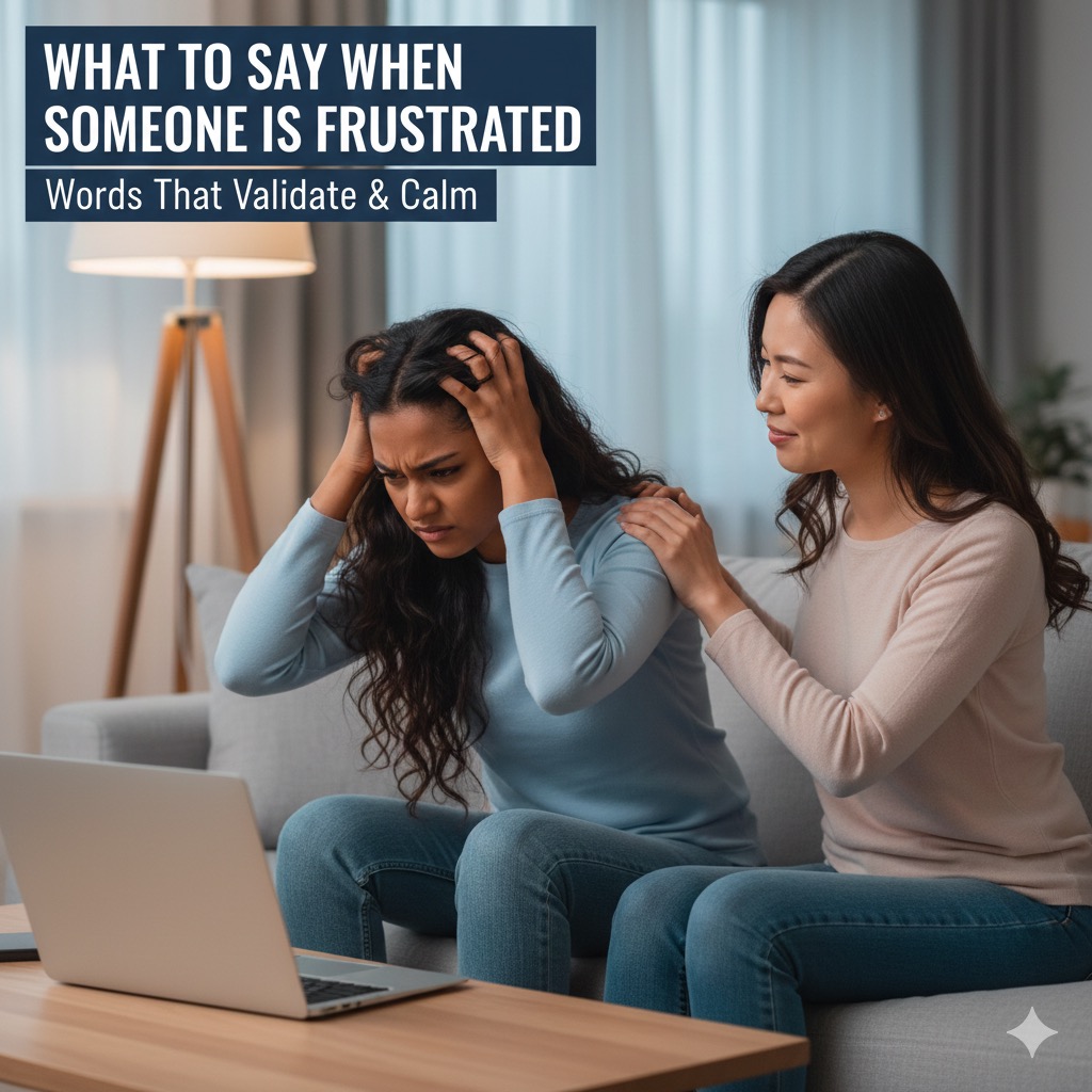 What to Say When Someone is Frustrated – What to Say When