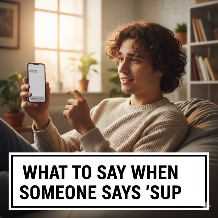 What to Say When Someone Says Sup – What to Say When